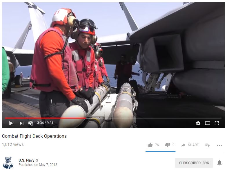 VIDEO: Combat Flight Deck Operations - GovCon Wire