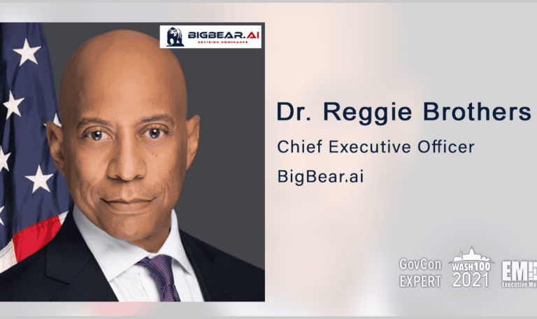 BigBear.ai CEO Reggie Brothers Sees GigCapital4 Merger as Driver for ...
