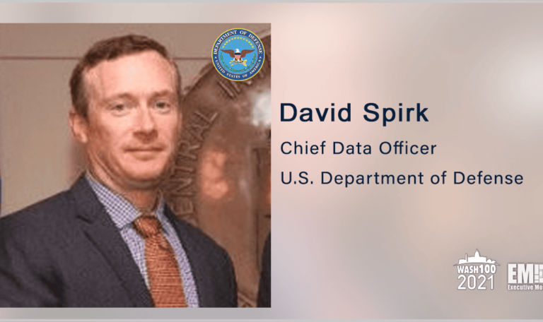DOD Chief Data Officer David Spirk Discusses U.S. Data Strategy ...