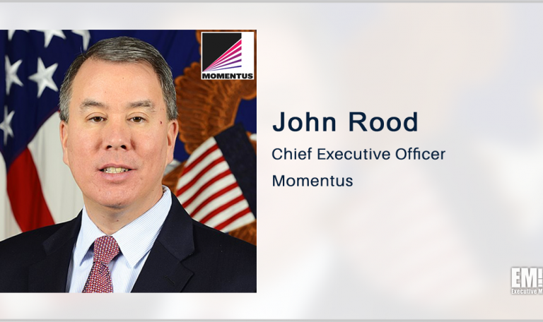 Momentus Names Former DOD Official John Rood as CEO; Dawn Harms Quoted ...