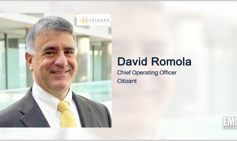 David Romola Promoted to Citizant COO - GovCon Wire