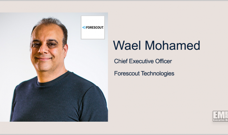 Forescout Secures DOD Network Security Support Contract; Wael Mohamed ...