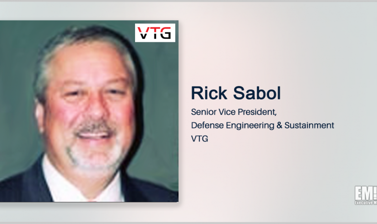 Navy Market Veteran Rick Sabol Named VTG SVP - GovCon Wire
