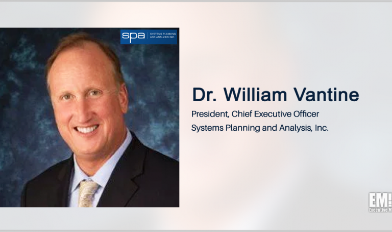 SPA Holds Spot on GSA ASTRO Contract's Support Pool; William Vantine ...