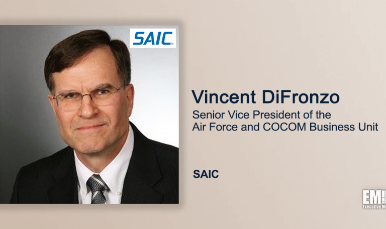 Executive Spotlight With SAIC SVP Vincent DiFronzo Discusses Company's ...