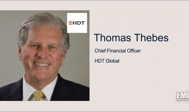 Thomas Thebes Joins HDT Global as Finance Chief – GovCon Wire