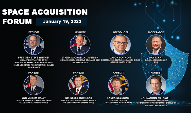 MDA, SDA, Space RCO & Lockheed Martin Leaders Talk Space Synergy in ...
