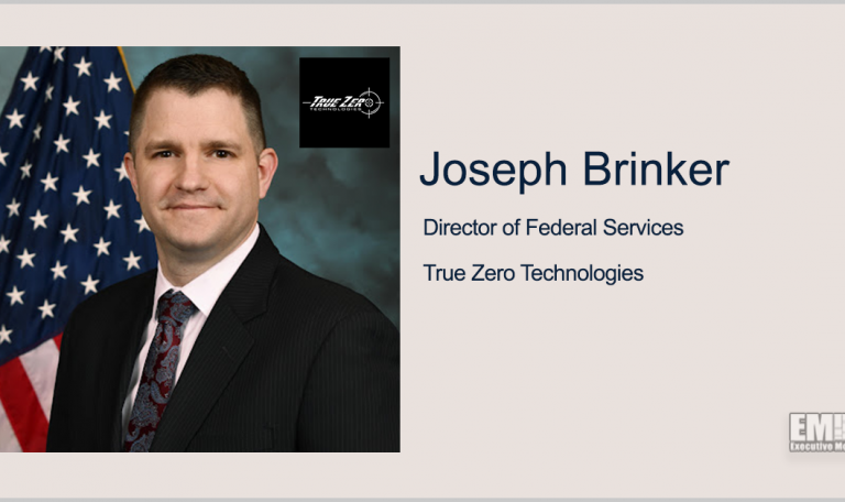 Joseph Brinker Joins True Zero Technologies as Federal Services ...