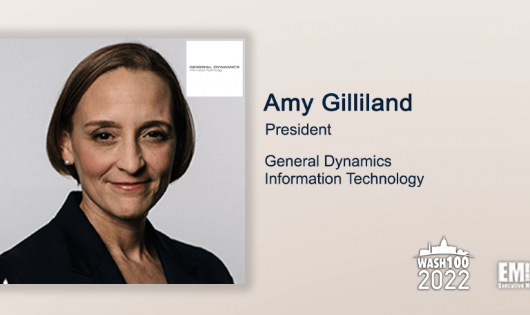 General Dynamics IT President Amy Gilliland Named to 2022 Wash100 Award ...