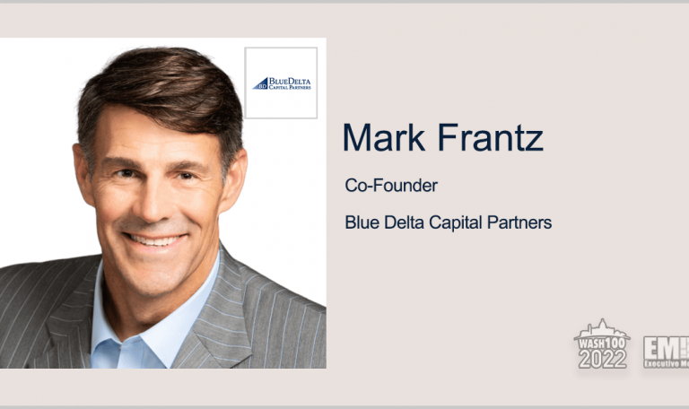 Mark Frantz, Blue Delta Capital Partners Co-Founder, Wins 1st Wash100 ...