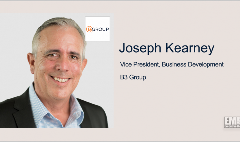 Joseph Kearney Joins B3 Group as Business Development VP – GovCon Wire