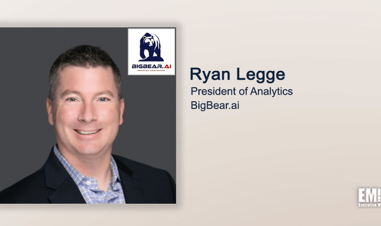 Executive Spotlight With BigBear.ai Analytics President Ryan Legge ...