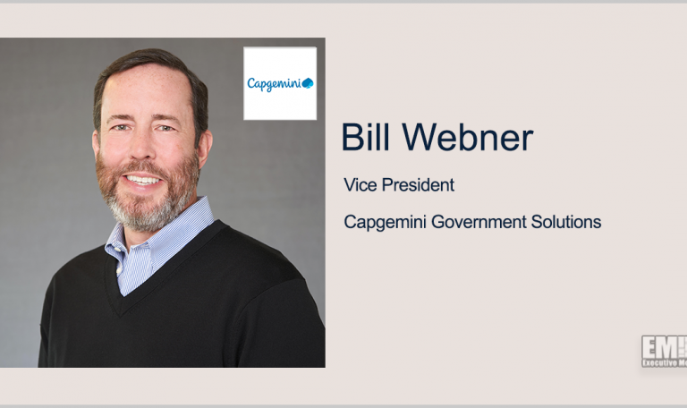 Executive Spotlight: Bill Webner, Capgemini Government Solutions VP, on ...