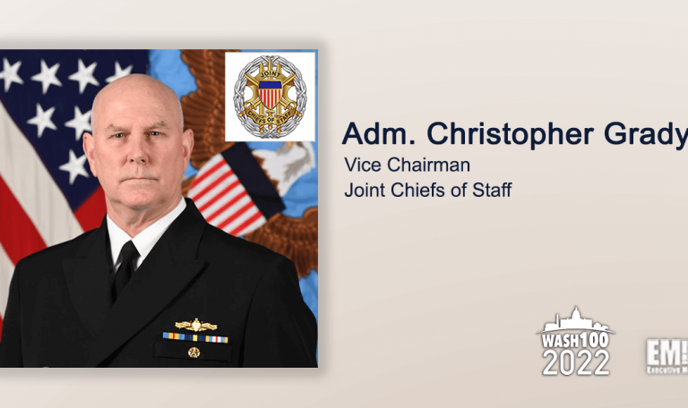 Adm. Christopher Grady, Joint Chiefs of Staff Vice Chairman, Gets 1st ...