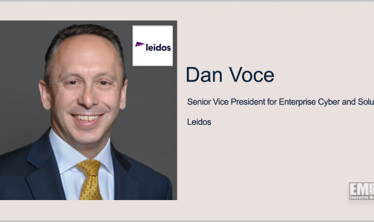 Executive Spotlight With Leidos SVP Dan Voce Highlights Digital ...