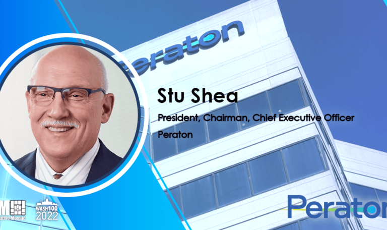 Video Interview: Peraton CEO Stu Shea Talks Major GovCon Shifts ...