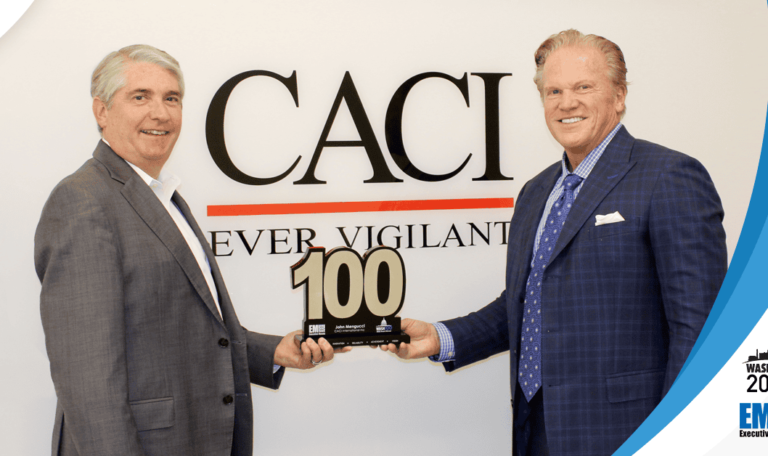 CACI President, CEO John Mengucci Receives 3rd Wash100 Award From ...