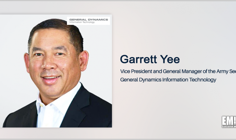 Garrett Yee Named VP, General Manager of GDIT Army Sector – GovCon Wire