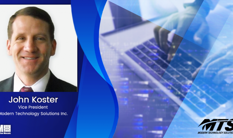 Former CACI Exec John Koster Named MTSI VP – GovCon Wire
