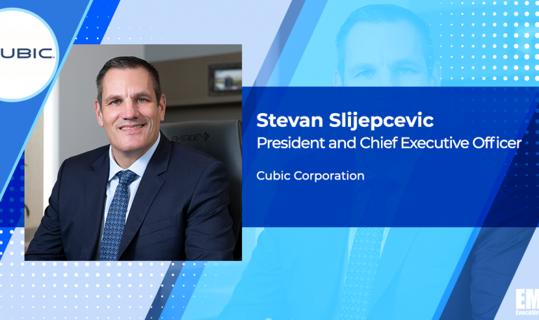 Cubic President, CEO Stevan Slijepcevic Receives 2022 Wash100 Award ...