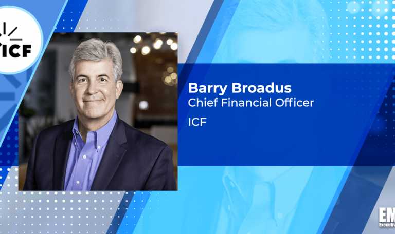 Q&A With ICF CFO Barry Broadus Discusses Company Growth Initiatives, M ...