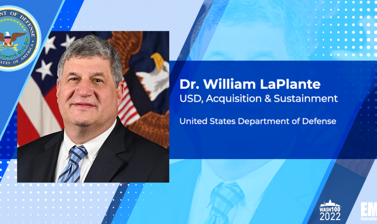 DOD Acquisition Head William LaPlante Calls for Urgency in Production ...