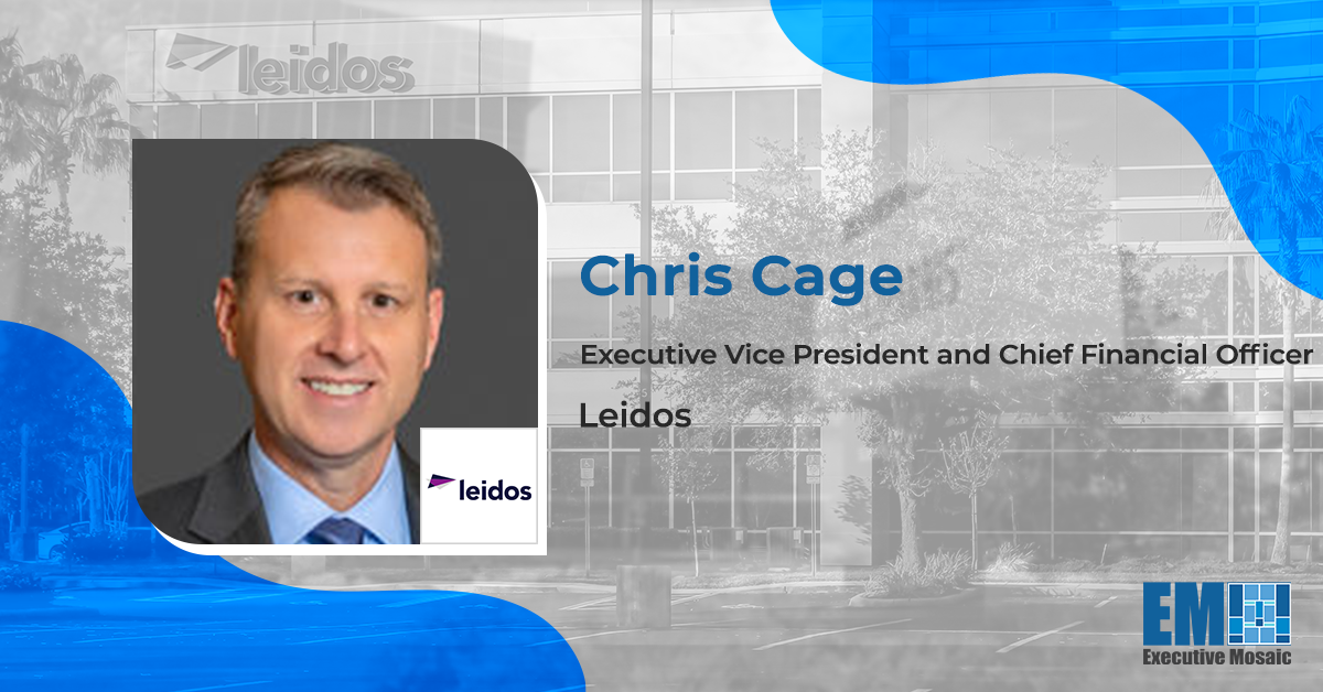 Leidos CFO Chris Cage on Key GovCon Finance Trends & Importance of Strong Company Culture ...