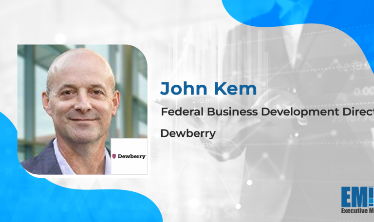 Army Veteran John Kem Named Dewberry Federal Business Development ...