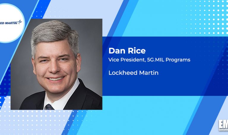 Q&A With Lockheed VP Dan Rice Tackles 5G.MIL Programs, Defense ...