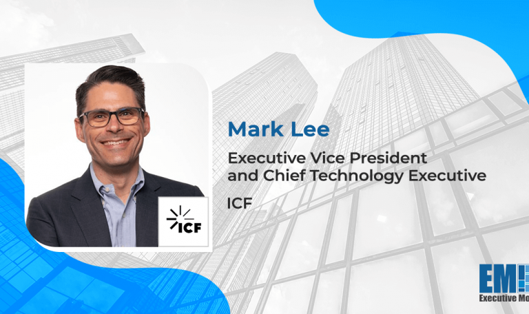 Mark Lee Appointed ICF Chief Technology Executive – GovCon Wire