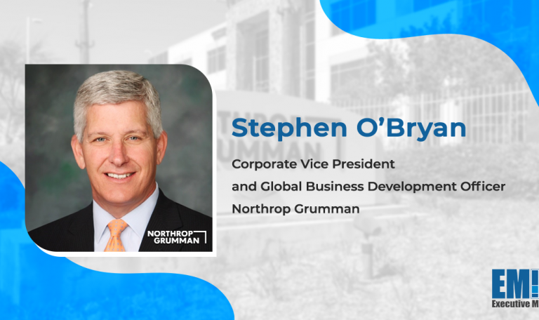 Stephen O’Bryan Appointed Northrop Corporate VP, Global Business ...