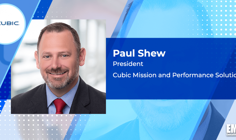 Paul Shew Appointed Cubic Mission & Performance Solutions President ...