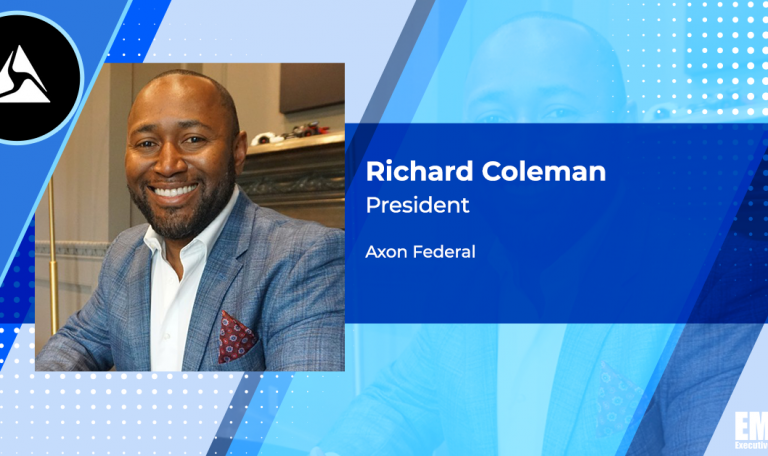 Richard Coleman Promoted to Axon Federal President – GovCon Wire