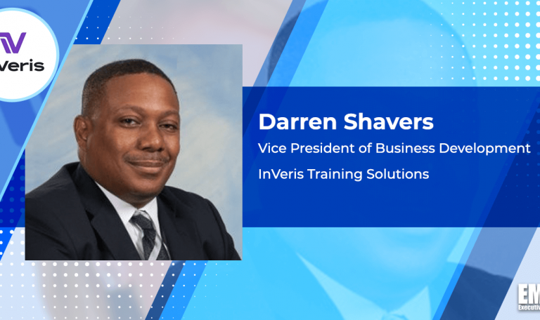 Darren Shavers Elevated to Business Development VP Post at InVeris ...