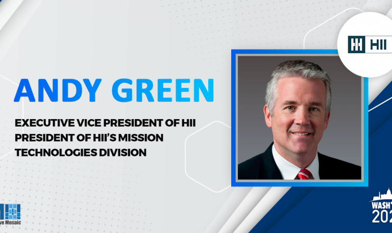 Andy Green, HII Mission Technologies President, Named to 2023 Wash100 ...