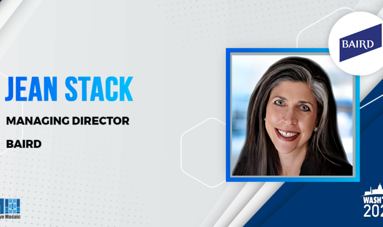 Baird’s Jean Stack Wins 3rd Wash100 in Light of Industry-Shifting M&A ...