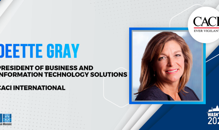 DeEtte Gray, CACI Business & IT Solutions President, Named to 2023 ...
