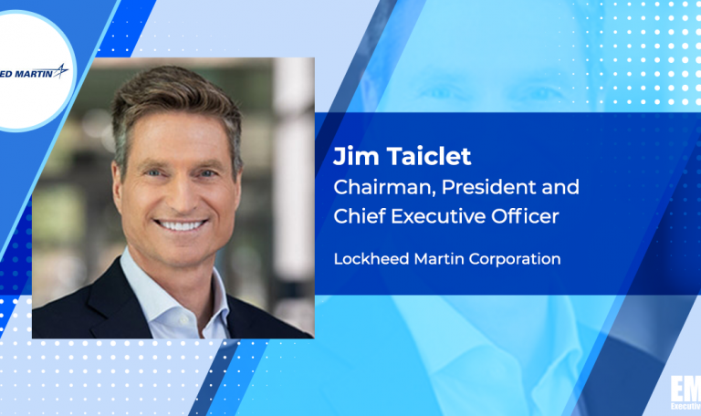 Lockheed’s Jim Taiclet on Weapons System Demand, Digital Tech for ...
