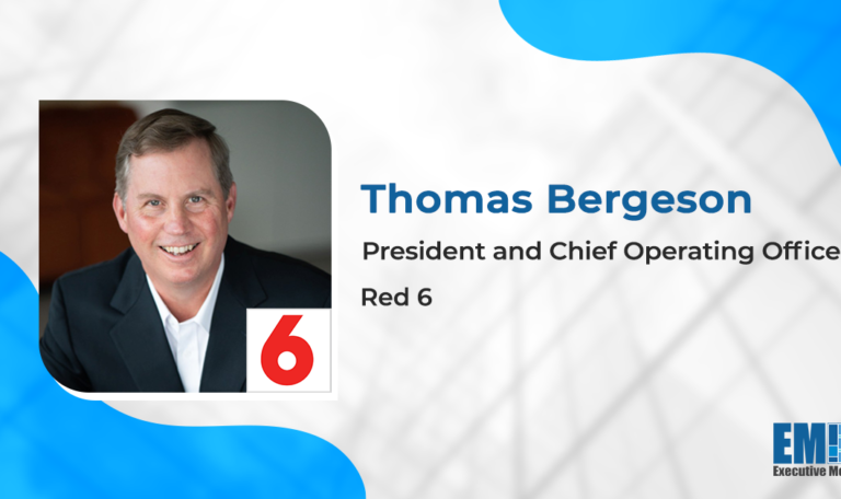 Air Force Veteran Thomas Bergeson Appointed Red 6 President, COO ...