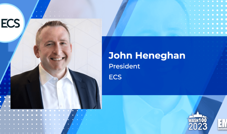Video Interview: ECS President John Heneghan Talks Federal AI Adoption ...