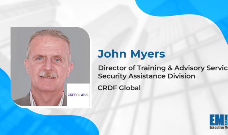 John Myers Named CRDF Global Training & Advisory Services Director ...