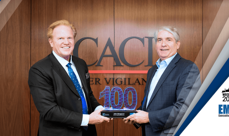 CACI CEO John Mengucci Presented With 2023 Wash100 Award – GovCon Wire