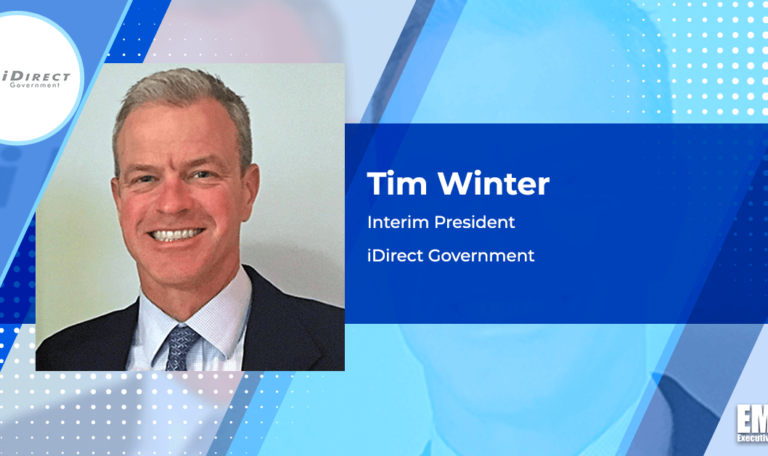 Tim Winter Appointed Interim President of iDirect Government – GovCon Wire