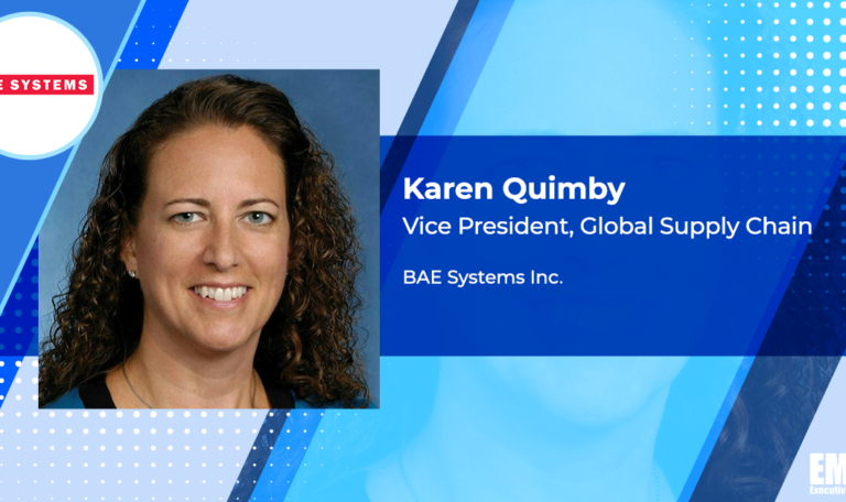 Karen Quimby Promoted to Global Supply Chain VP at BAE’s US Subsidiary ...