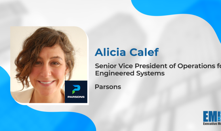 Alicia Calef Joins Parsons as Operations SVP for Engineered Systems ...