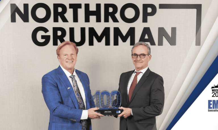 Northrop’s Mark Caylor Accepts Wash100 Award From Executive Mosaic’s ...
