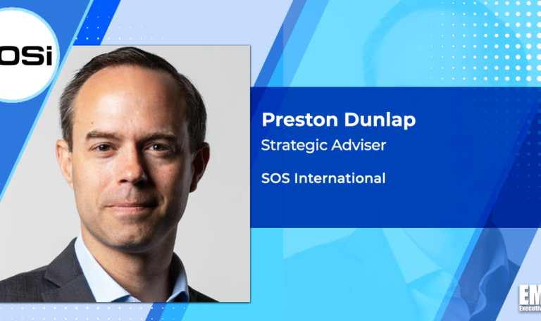 SOSi Hires Former Air Force Chief Architect Preston Dunlap – GovCon Wire