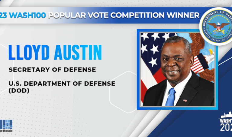 Executive Mosaic Names Defense Secretary Lloyd Austin 2023 Wash100 ...