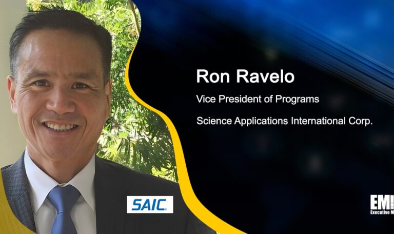 Navy Veteran Ron Ravelo Promoted to SAIC VP Role – GovCon Wire