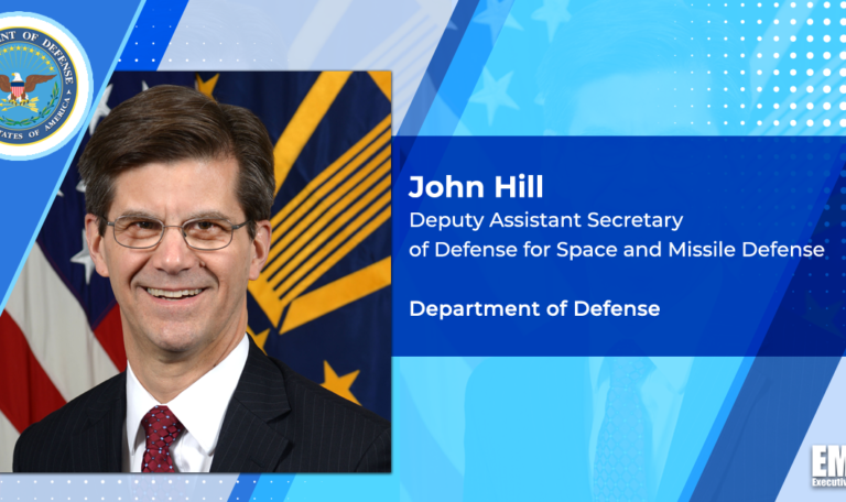 Space is a Domain of Human Endeavor, Says DOD’s John Hill – GovCon Wire